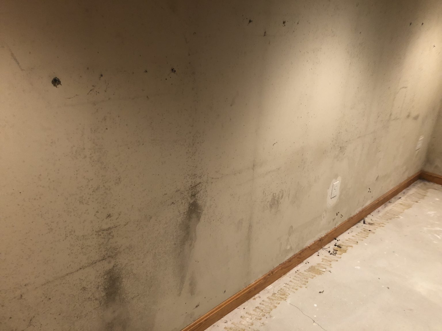 Radon Sealed Basement Drainage System Installation near Boston, MA